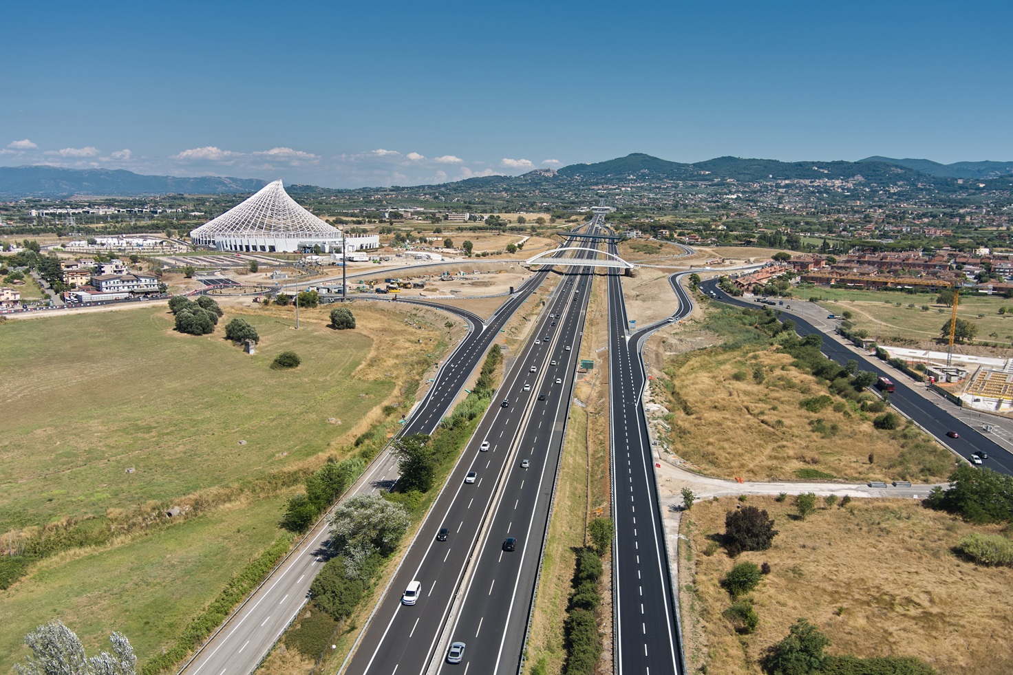 Giubileo 2025: inaugurato il nuovo ponte ad arco di Tor Vergata a Roma ...